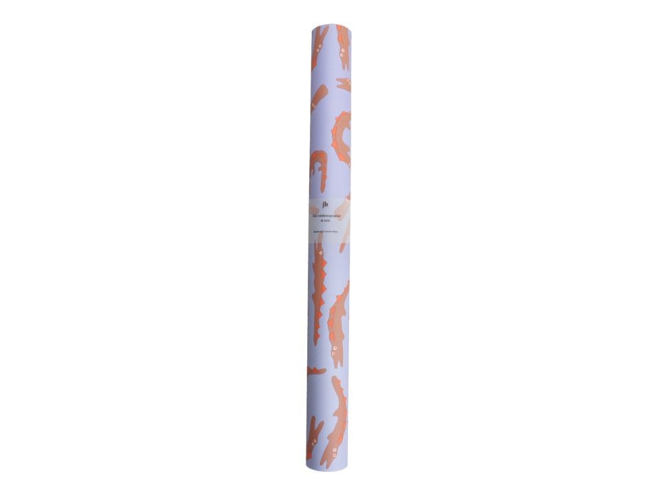 Rol pakpapier krokodillen. - Jantien Baas | Textile Designer